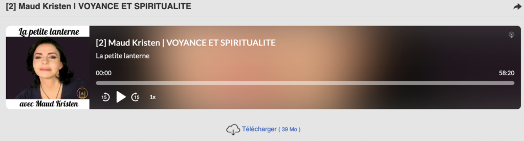 Voyance et spiritualité : mon interview est en ligne (podcast) | Blog ...